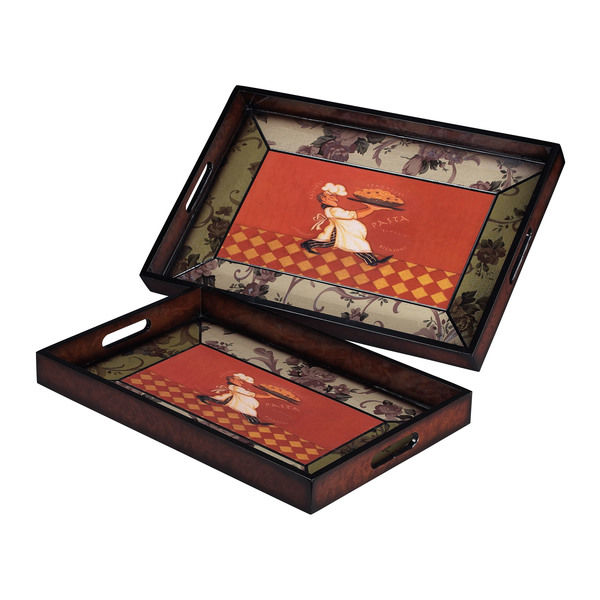 Set Of 2 Busy Chef Trays | Scout & Nimble