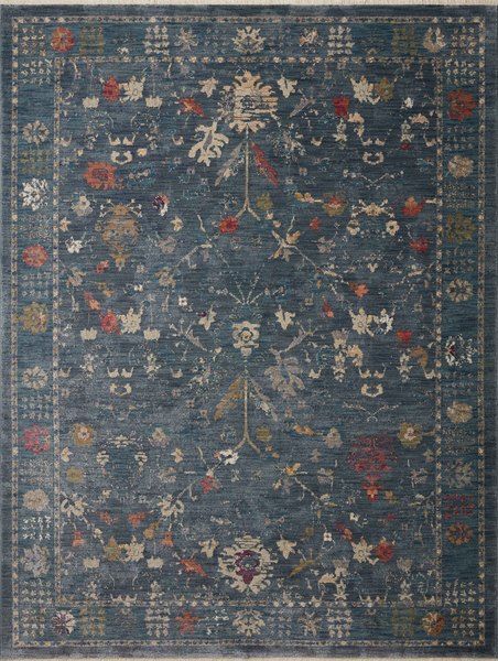 Giada Denim / Multi Rug - 3'2" X 3'2" ROUND | Scout & Nimble