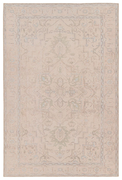 Josephine Medallion Beige/Light Blue Rug | Scout & Nimble