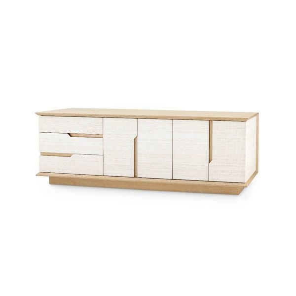 Simon Light Natural 3-Drawer & 4-Door Cabinet | Scout & Nimble