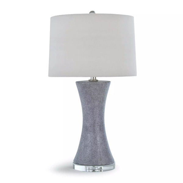 Clara Ceramic Shagreen Table Lamp | Scout & Nimble