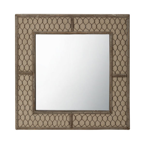 Canvas Wire Mirror | Scout & Nimble
