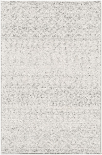 Elaziz Medium Gray / White Rug | Scout & Nimble