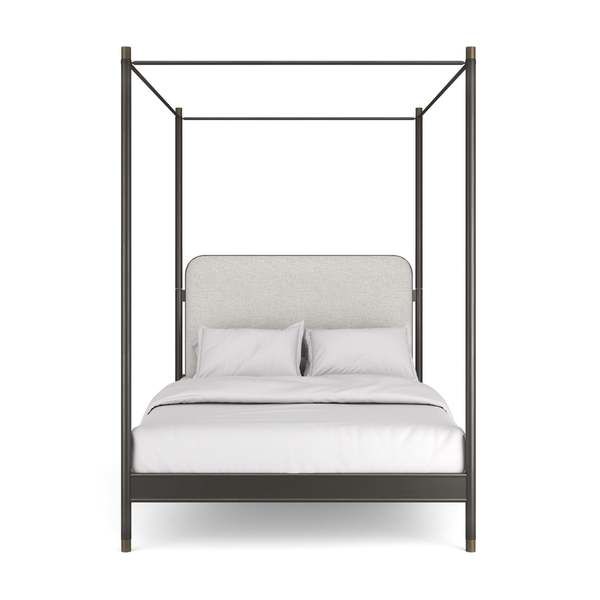 Campaign King Bed With Canopy | Scout & Nimble