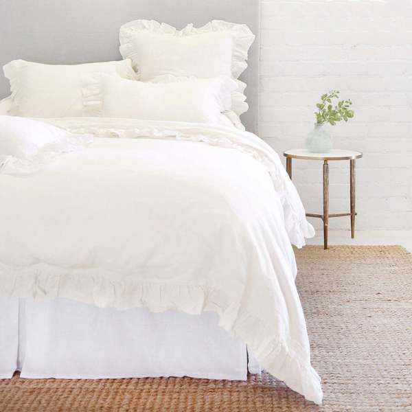 Charlie Linen King Sham - Cream | Scout & Nimble