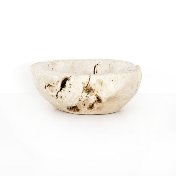 reclaimed wood bowl-ivory | Scout & Nimble