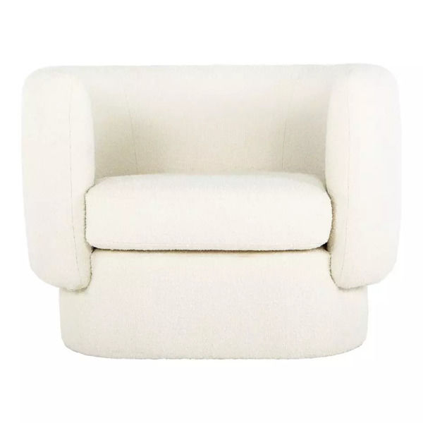 Koba Maya White Upholstered Chair | Scout & Nimble