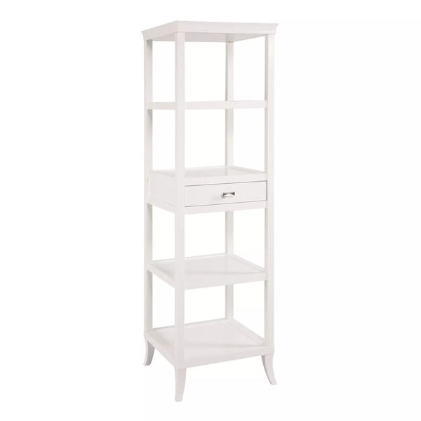 Tamara Tower, White | Scout & Nimble