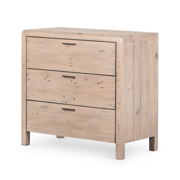 Gyro 3 Drawer Dresser Scrubbed Teak | Scout & Nimble