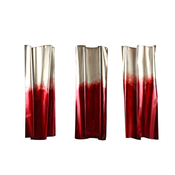 Red Shimmer Wall Décor Set Of Three | Scout & Nimble