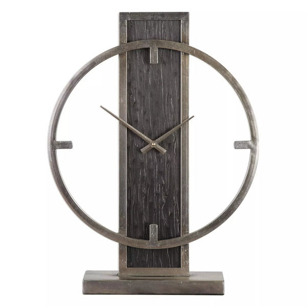 Uttermost Nico Modern Desk Clock | Scout & Nimble