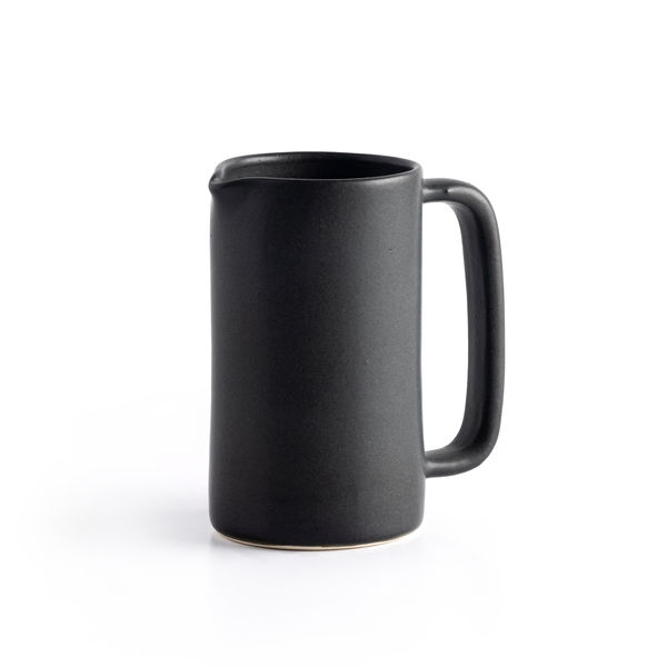 Nelo Matte Black Glaze Pitcher | Scout & Nimble