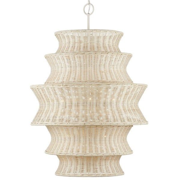Phebe Large Rattan Chandelier | Scout & Nimble