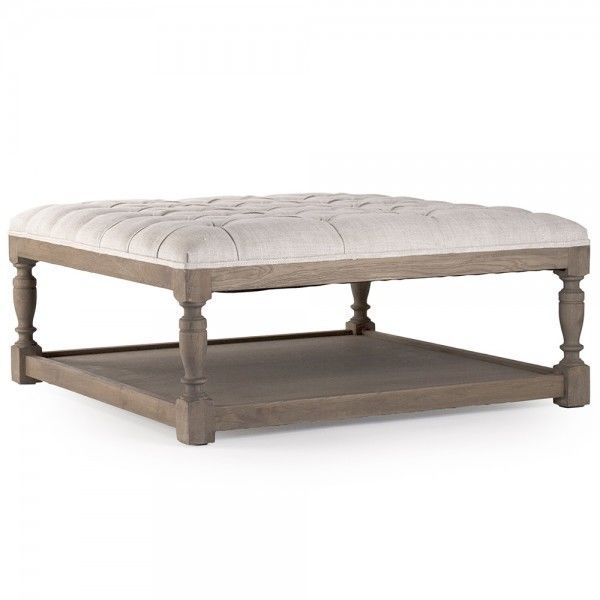 Square Tufted Ottoman | Scout & Nimble