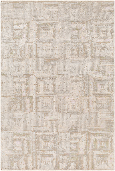 Lora Hand-Knotted Cream / Light Beige Rug - 6' x 9' | Scout & Nimble