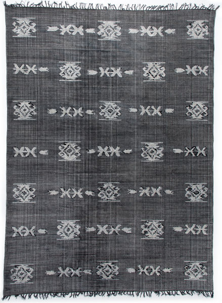 Tribal Faded Black Rug - 8'X10' | Scout & Nimble