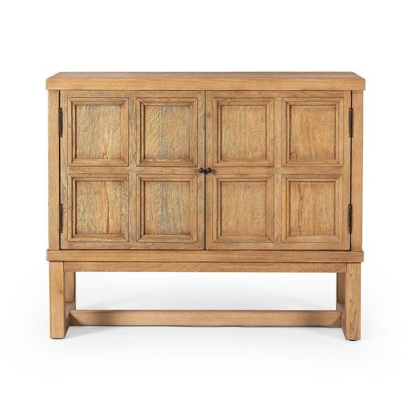 Tamara Worn Oak Veneer Media Console | Scout & Nimble