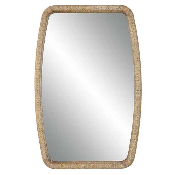Tiki Rectangular Rattan Mirror | Scout & Nimble