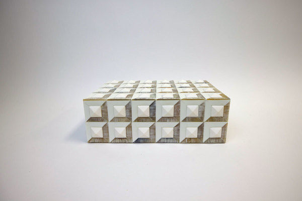 Stacy Large Cubed Bone Box | Scout & Nimble