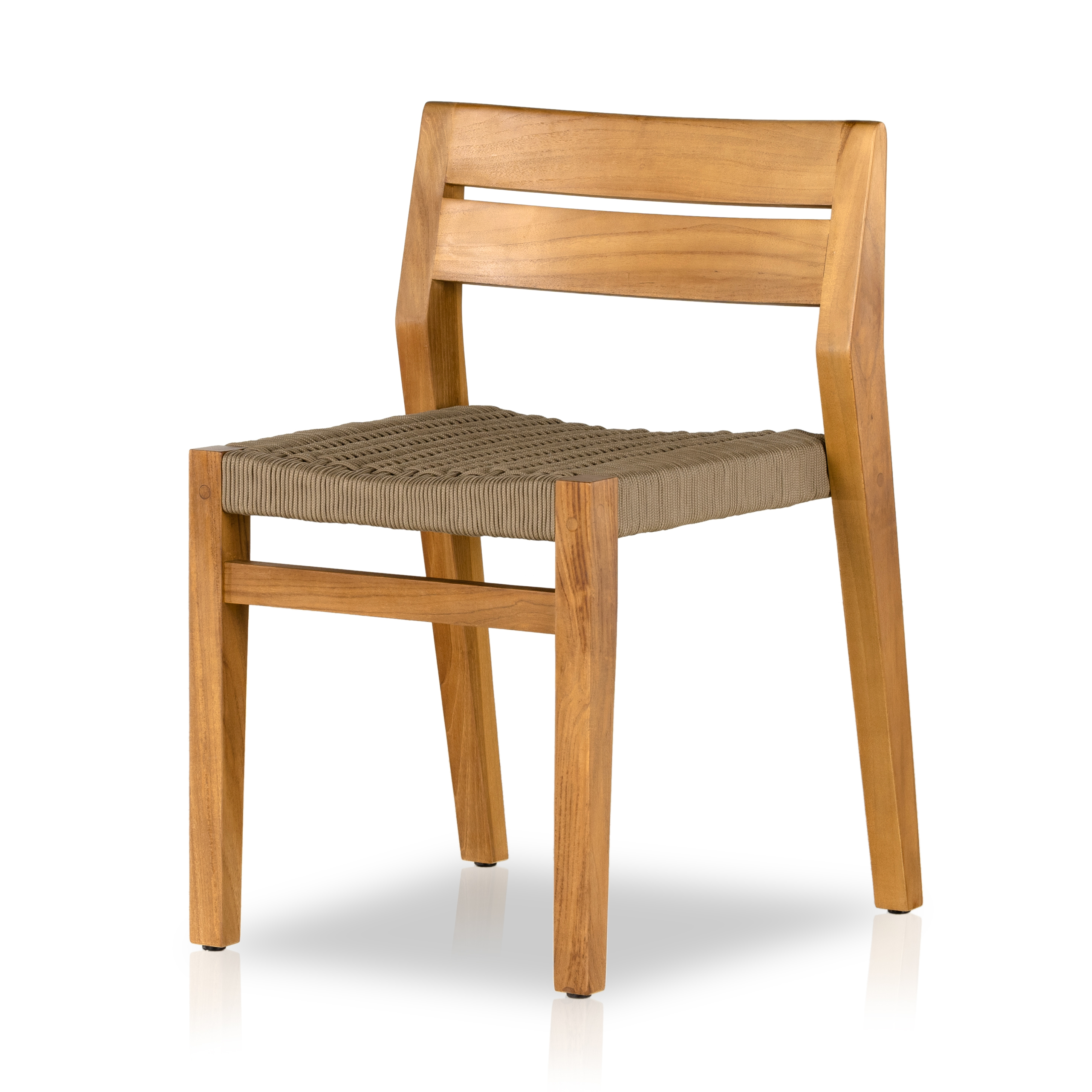 Egan Outdoor Solid Teak Dining Chair - Scout & Nimble | Scout & Nimble