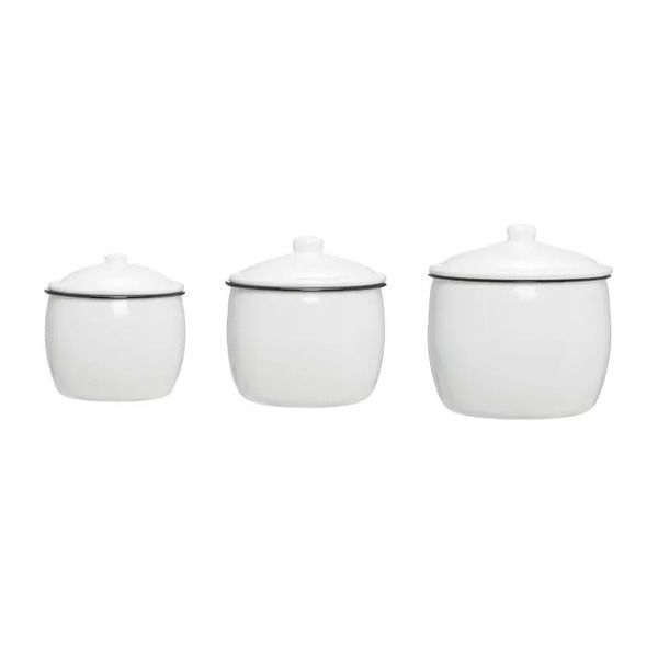 White Kitchen Canister Set | Scout & Nimble