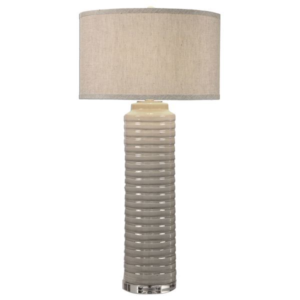 Uttermost Yana Ribbed Cylinder Lamp | Scout & Nimble