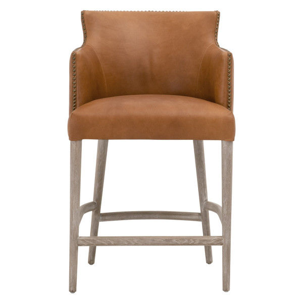 Marcelle Whiskey Brown Oak Counter Stool | Scout & Nimble