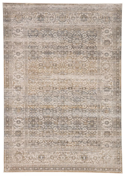 Ilias Oriental Gray / Tan Rug - 9'6"X13' | Scout & Nimble