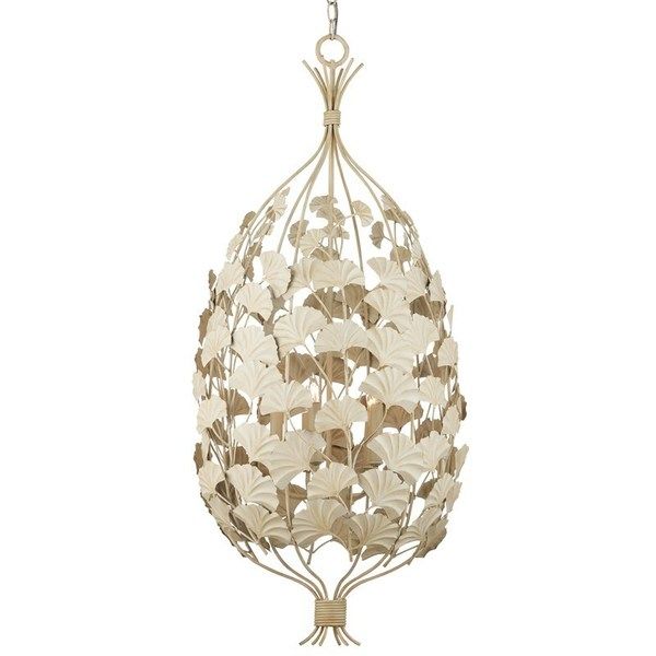 Maidenhair Antique Pearl Iron Chandelier | Scout & Nimble