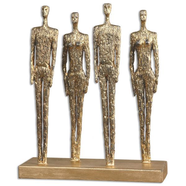 Uttermost Ten Hut Gold Sculpture | Scout & Nimble