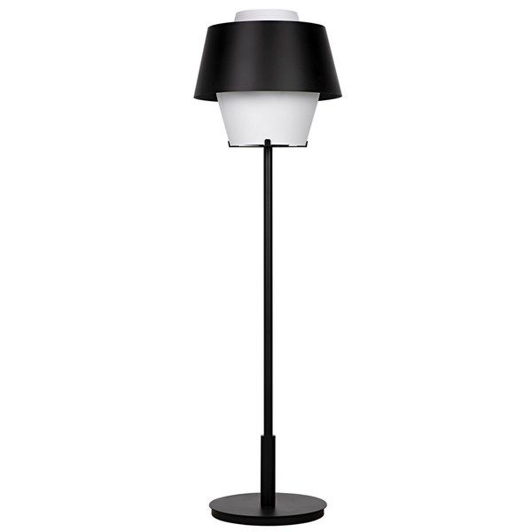 Nolan Floor Lamp, Black Metal | Scout & Nimble