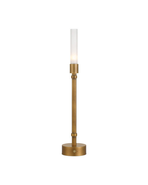 Paseo Brass Cordless Table Lamp | Scout & Nimble
