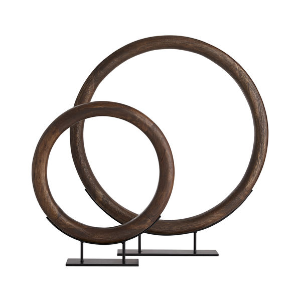Lesley Small Light Walnut Mango Wood Sculpture | Scout & Nimble