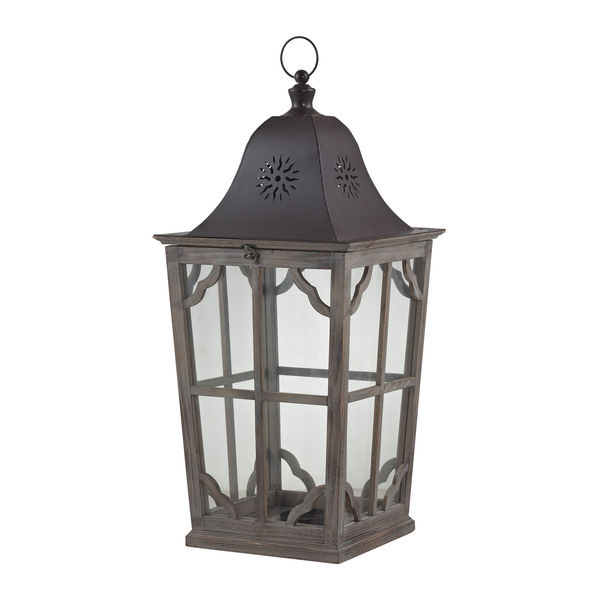 LARGE WOODEN LANTERN | Scout & Nimble