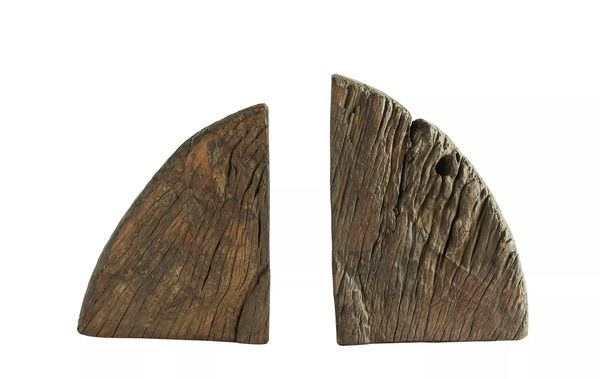 Rustic Wood Bookends | Scout & Nimble