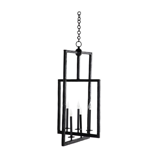 Roderick Matte Black 5-Light Chandelier | Scout & Nimble