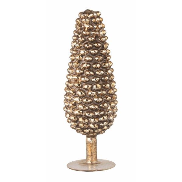 Pine Cone Glass Finial (Set of 4) | Scout & Nimble