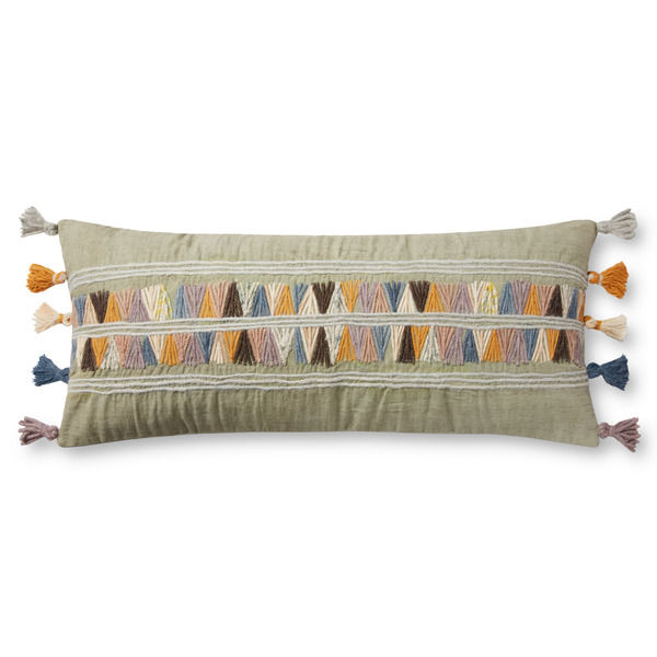 Magnolia Light Green / Multi Pillow | Scout & Nimble