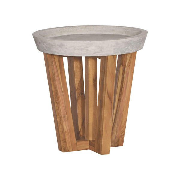 Round Concrete Side Table | Scout & Nimble