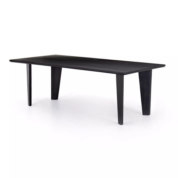 Axel Dining Table Black Wash Poplar | Scout & Nimble