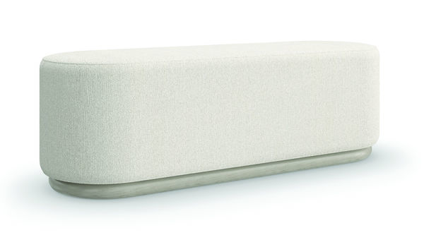 Asha Upholstered Chocolate Bronze Birch Bench | Scout & Nimble
