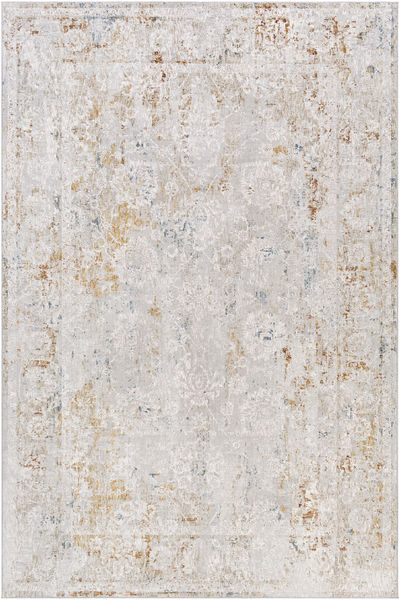 Carmel Light Gray / Burnt Orange Rug | Scout & Nimble