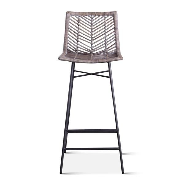 Bali Kubu Rattan Bar Chairs, Set Of 2 | Scout & Nimble