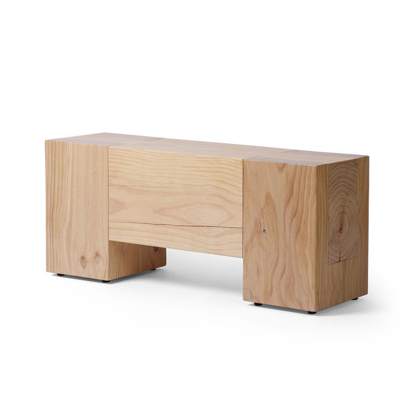 Leen Solid Pine Accent Bench | Scout & Nimble