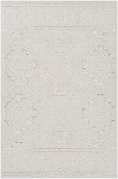 Greenwich Indoor / Outdoor Cream Diamond Rug | Scout & Nimble
