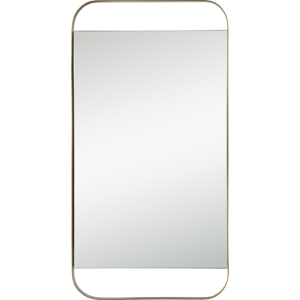 Zariyah Iron Rectangle Modern Mirror | Scout & Nimble