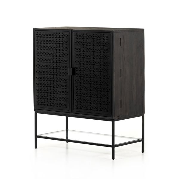 Vale Black Bar Cabinet | Scout & Nimble