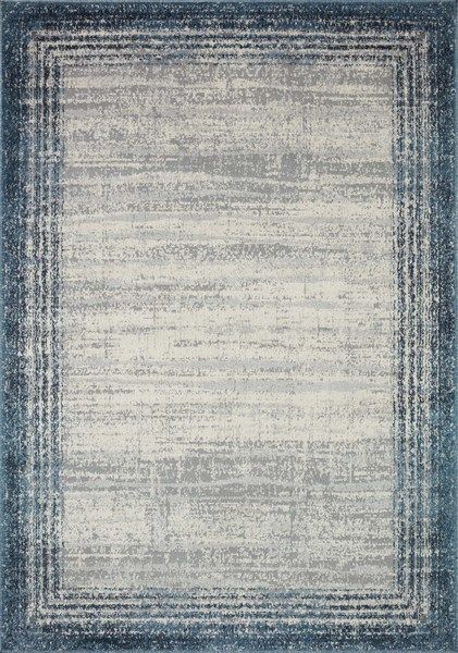 Austen Pebble / Blue Rug | Scout & Nimble