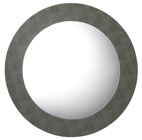 Chester Round Mirror In Grey | Scout & Nimble