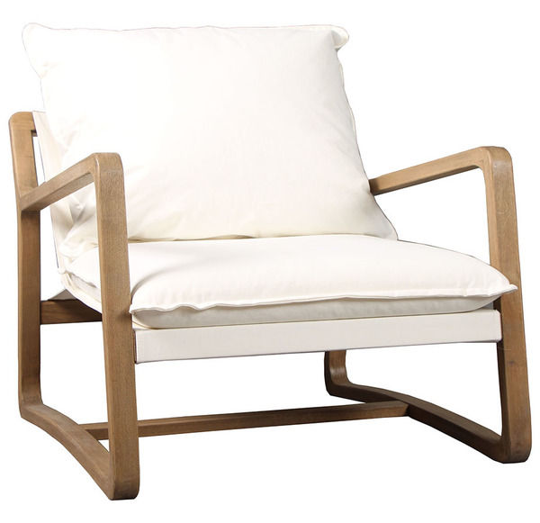 Kakouris Off White Occasional Chair | Scout & Nimble